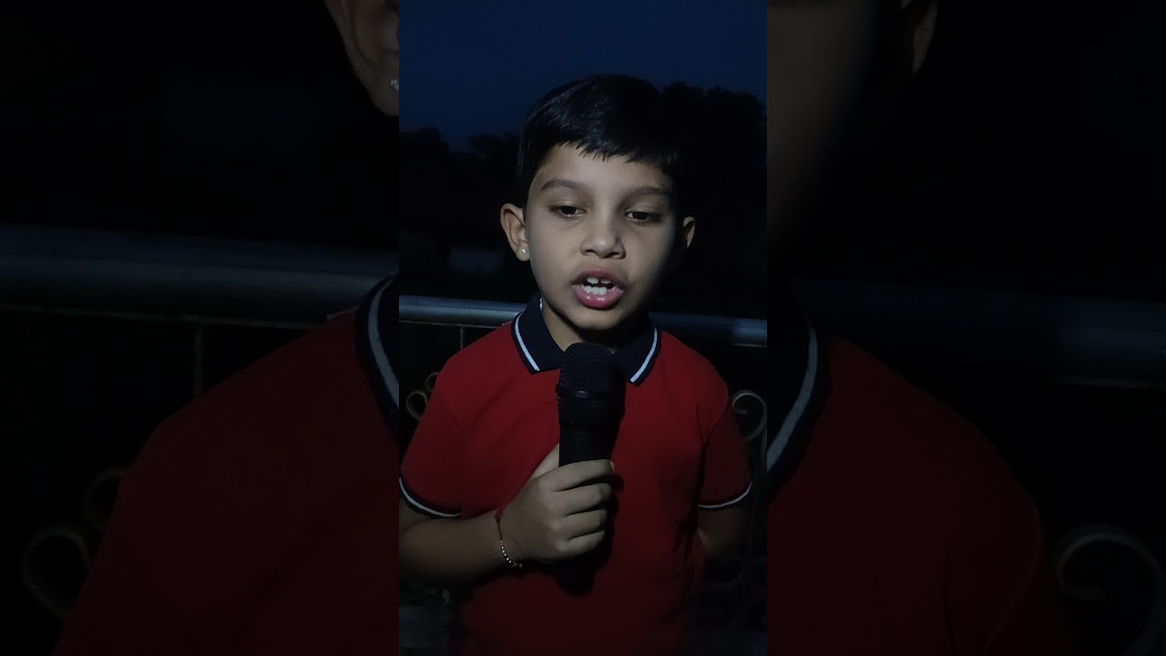 Hindi divas par easy doha for kids - YouTube