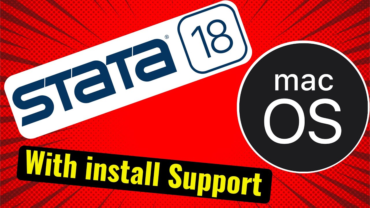 Stata v18 Installation on Apple Mac M1 | New Features Basic Tutorial Step by Step - YouTube