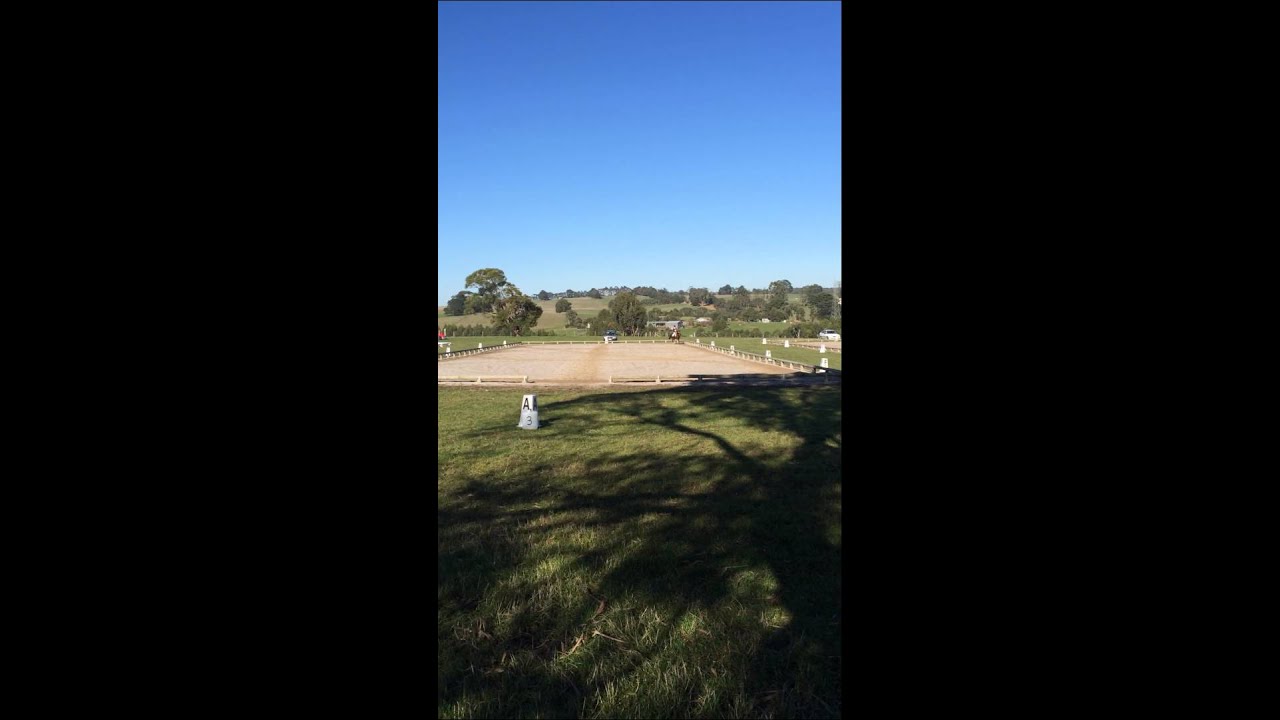 Colac HT grade 3 dressage 2015 - YouTube