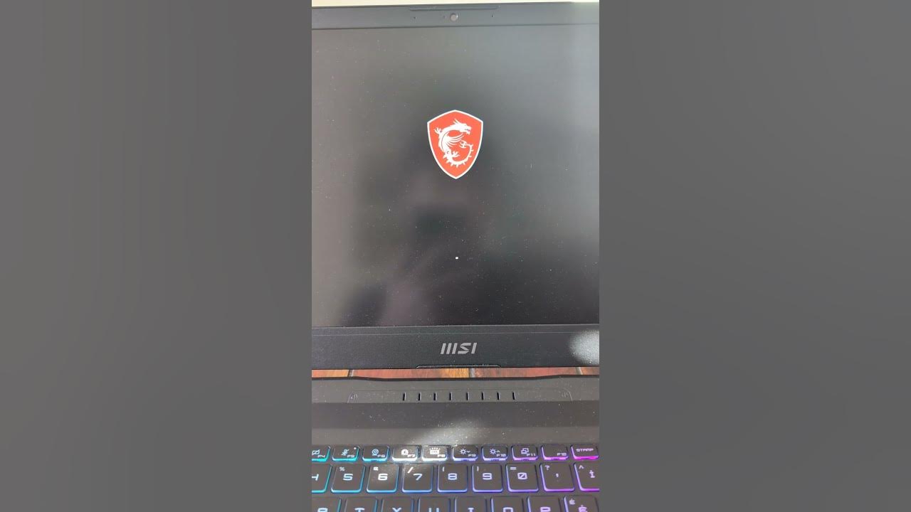 MSI Katana 15 reboot test #shorts #youtube #tech - YouTube