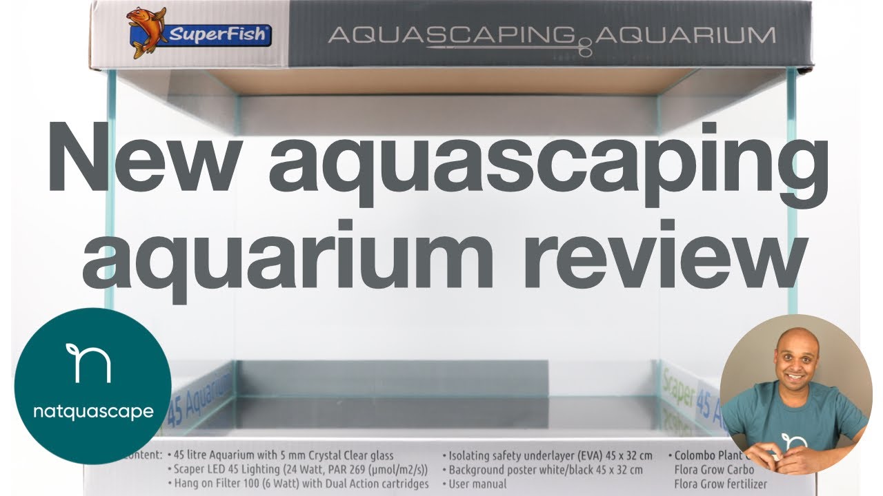 New Superfish aquascaping aquarium review (step-by-step setup 2021 ...
