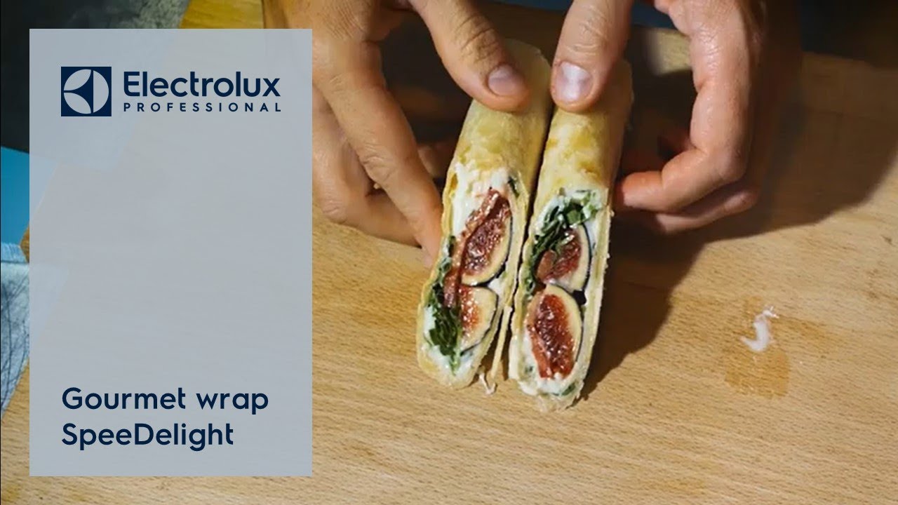 Gourmet wrap - SpeeDelight | Electrolux Professional - YouTube