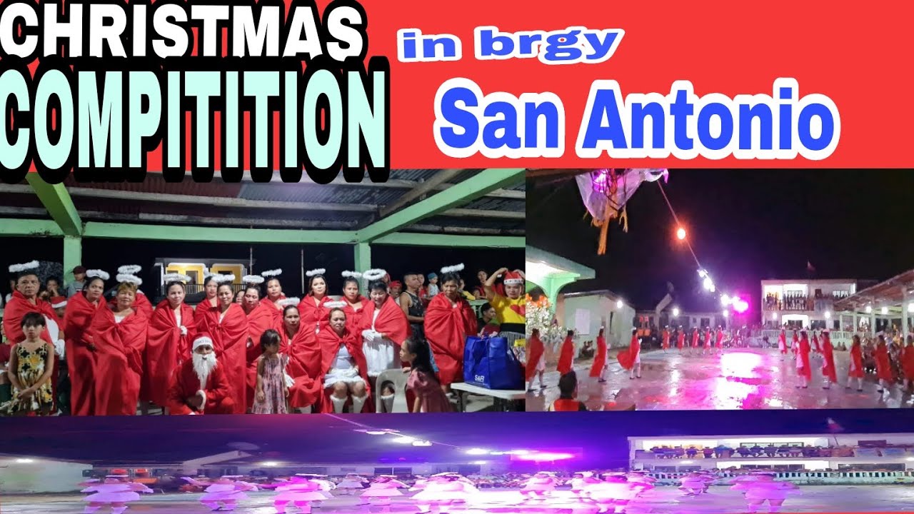 CHRISTMAS COMPETITION IN BRGY. SAN ANTONIO.. - YouTube