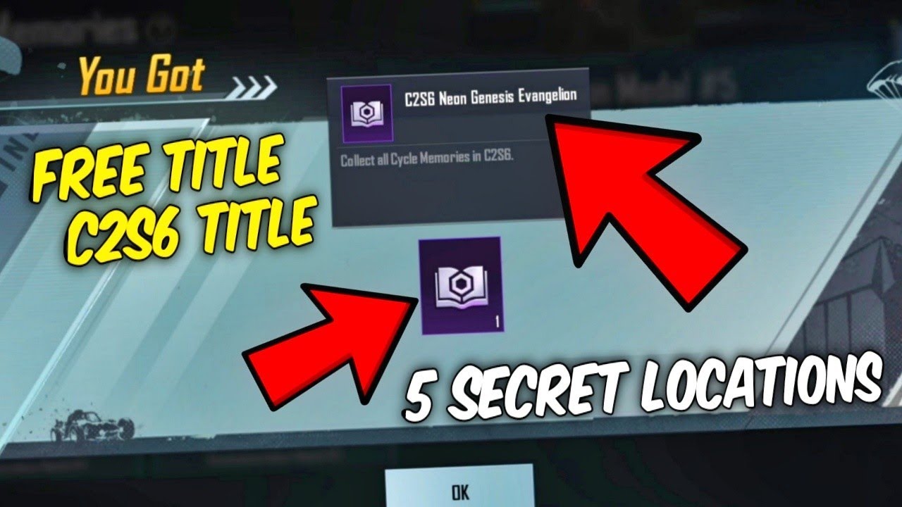 Easy way to get C2S6 Neon genesis Evangelion title in bgmi | How to get ...