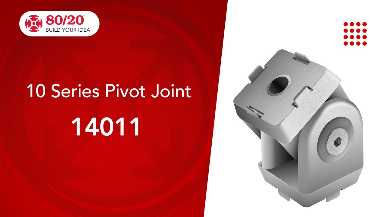 80/20: 10 Series Pivot Joint (14011) - YouTube