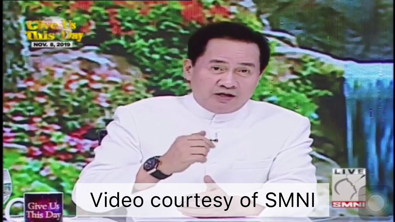 Pastor Quiboloy claim as Son of God - YouTube