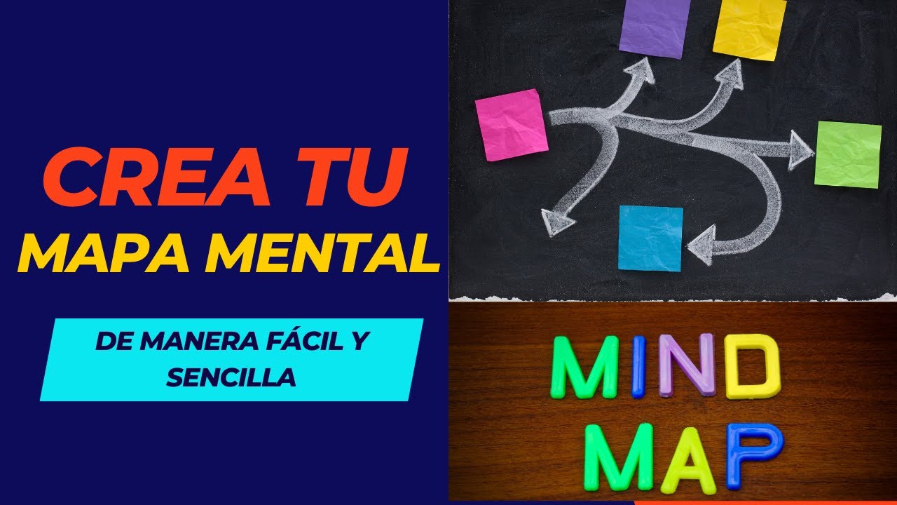Como HACER un MAPA MENTAL PASO a PASO - YouTube