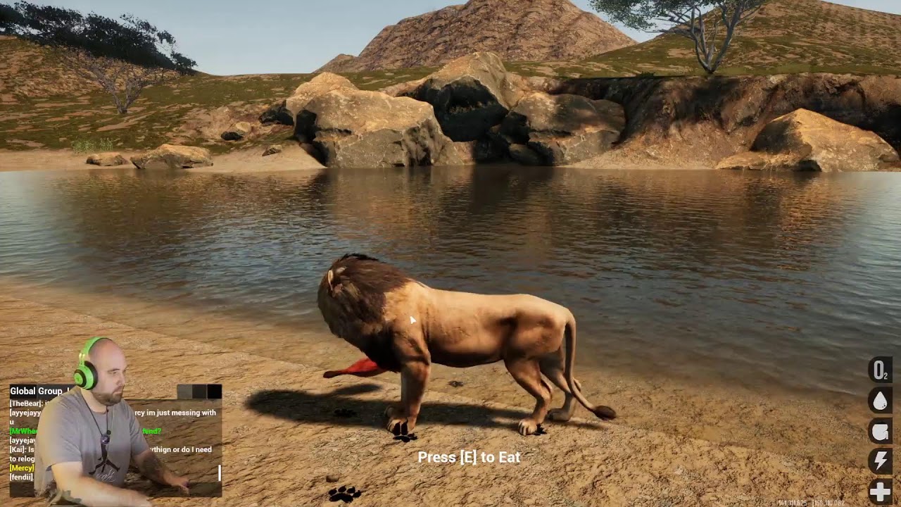 Animalia Survival-1st play lion-Running through the pridelands - YouTube