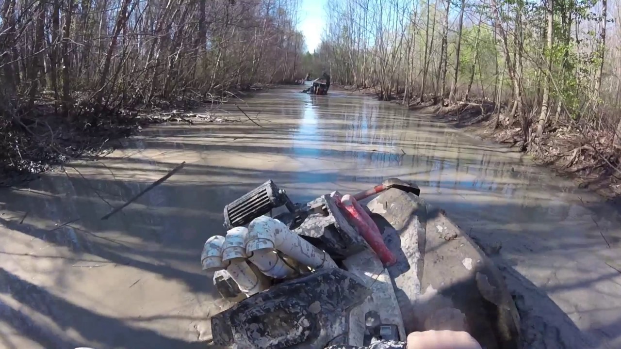 Pushing ATV's thru!!! - YouTube