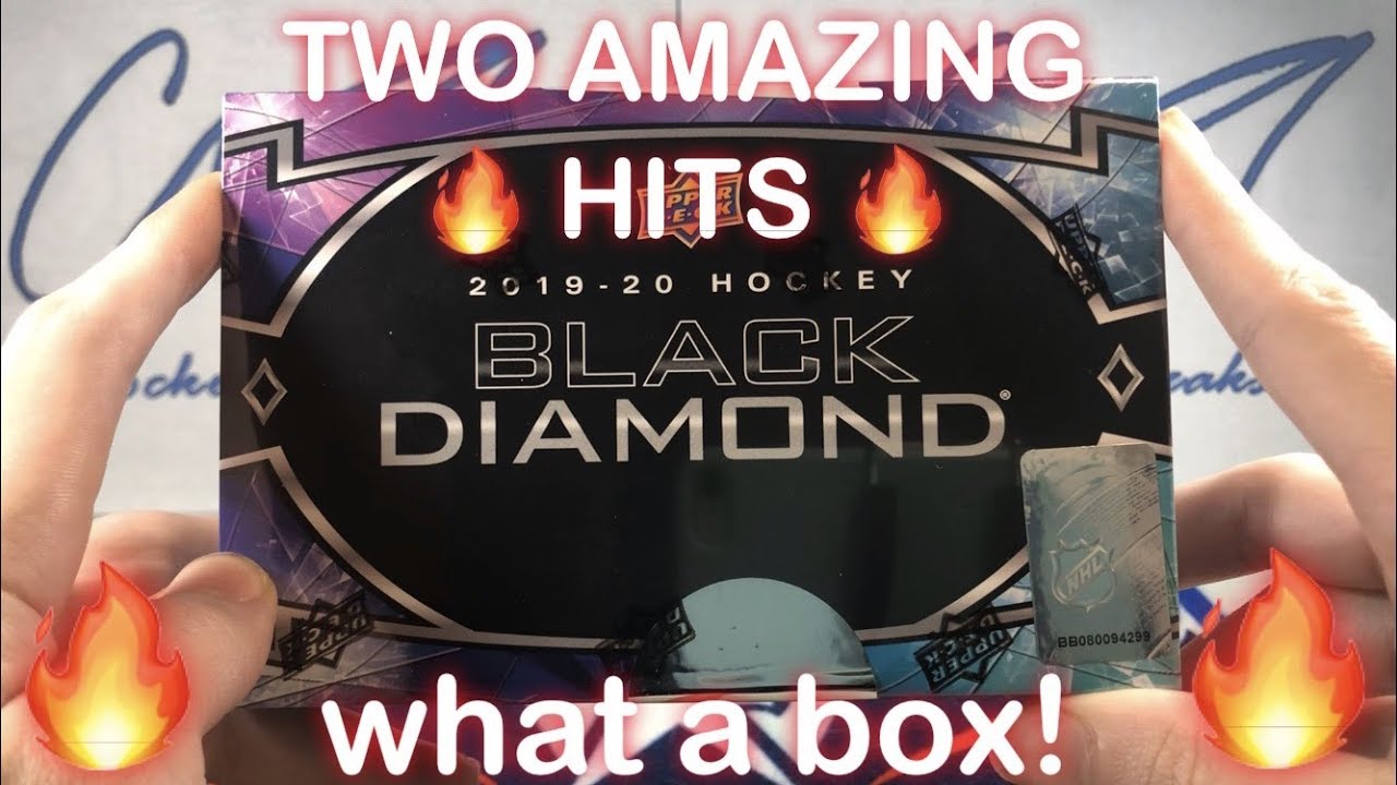 2019-2020 Black Diamond - AMAZING BOX! - c49HockeyBreaks Box Break #123 ...