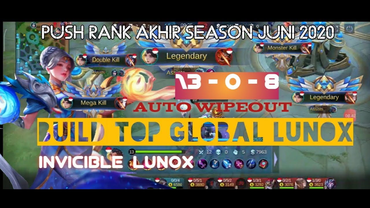 2020 Tutorial Lunox,Gameplay Dan Build Terbaik - Mobile Legends - YouTube