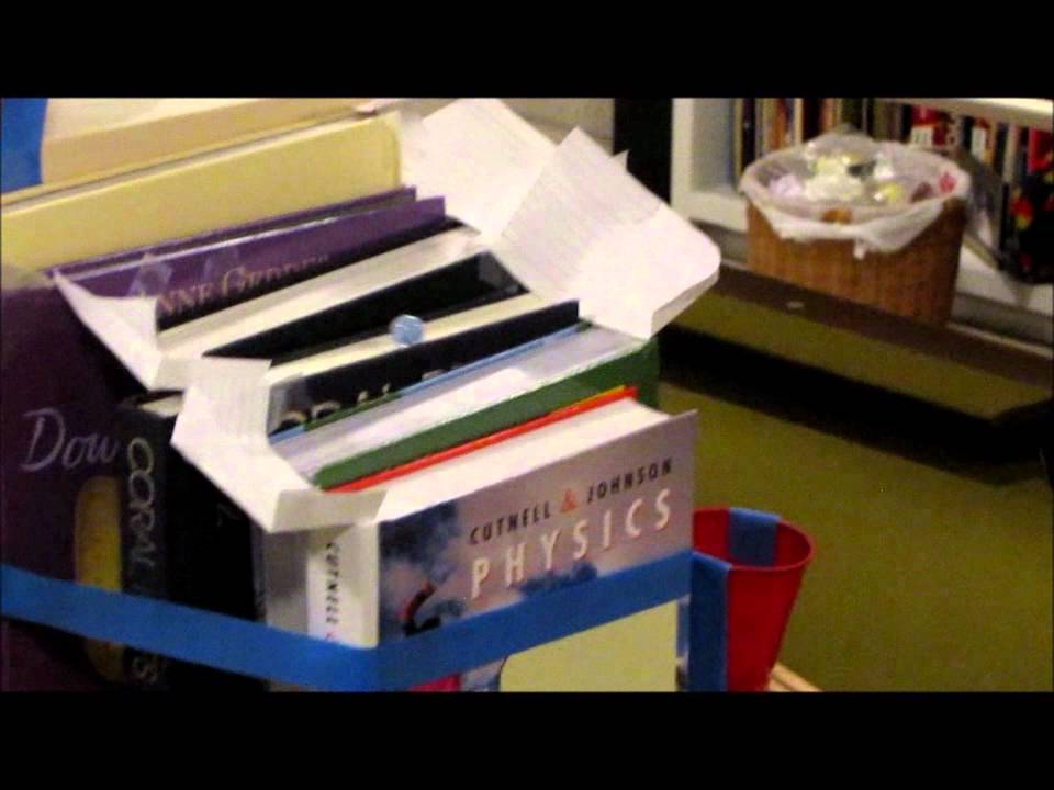SCAD Rube Goldberg Physics Project with Paper Roller-Coaster and ...