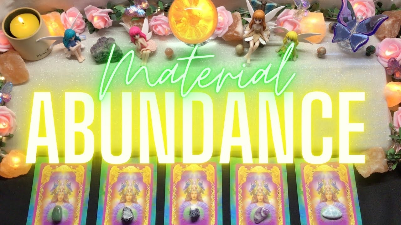 Pick a Card 🔮 Tarot 🔮 Material Abundance - YouTube