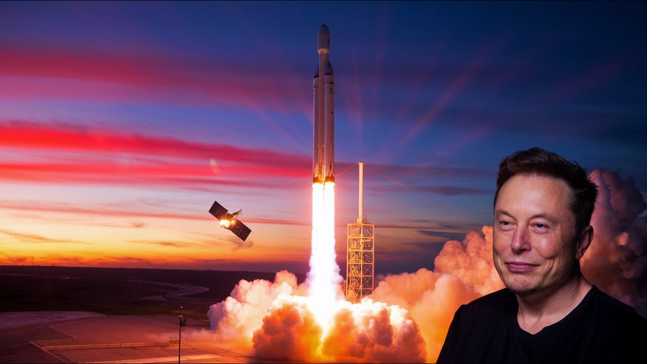 SpaceX Launches Optus-X Satellite in Stunning Sunset! - YouTube