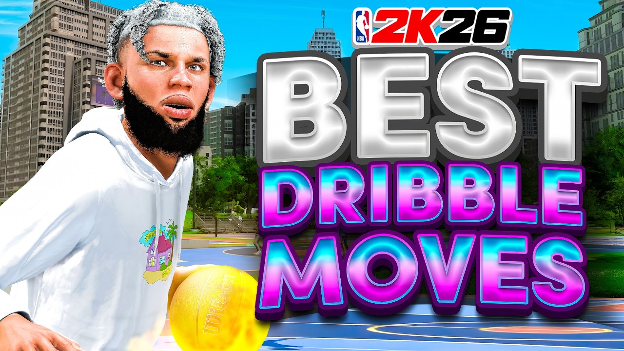 BEST DRIBBLE MOVES for ALL BUILDS IN NBA 2K26! FASTEST DRIBBLE MOVES ...