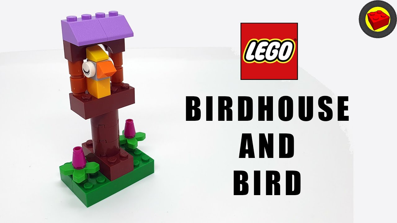 LEGO Birdhouse Building Instructions - Lego Classic 11002 / Bricks and ...
