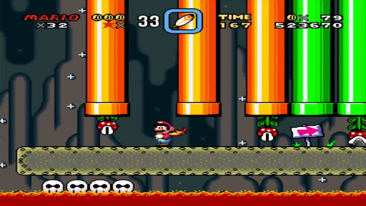 SUPER MARIO WORLD, AGAIN- WORLDS 3 & 4 - YouTube