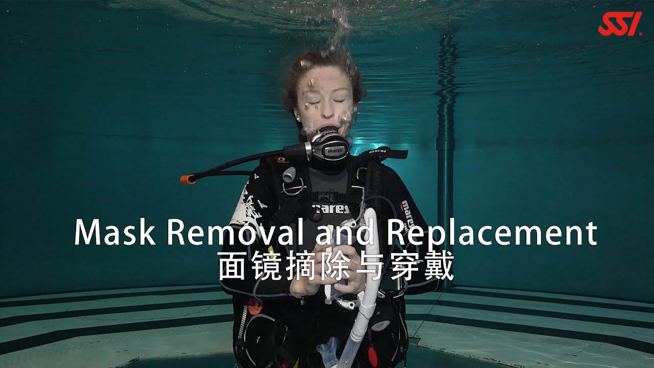 06 - 3 Mask Removal and Replacement Shallow ｜ SSI Open Water Diver ...