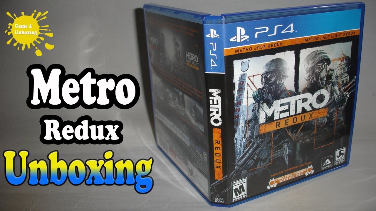 Metro: Redux PS4 Unboxing & Overview - YouTube
