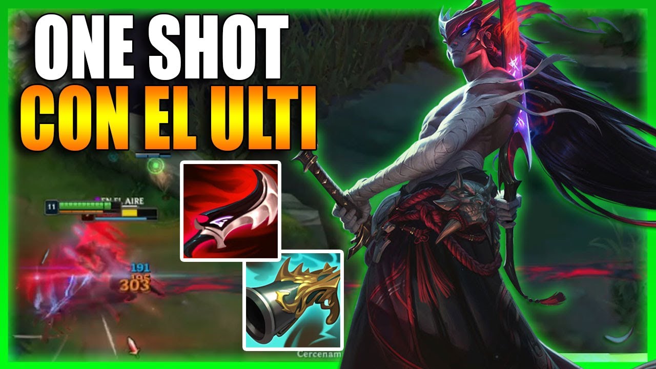 💥 ONE SHOTS CON YONE LETALIDAD, CADA ULTI ES UNA kill !!! 💥 | YONE MID ...
