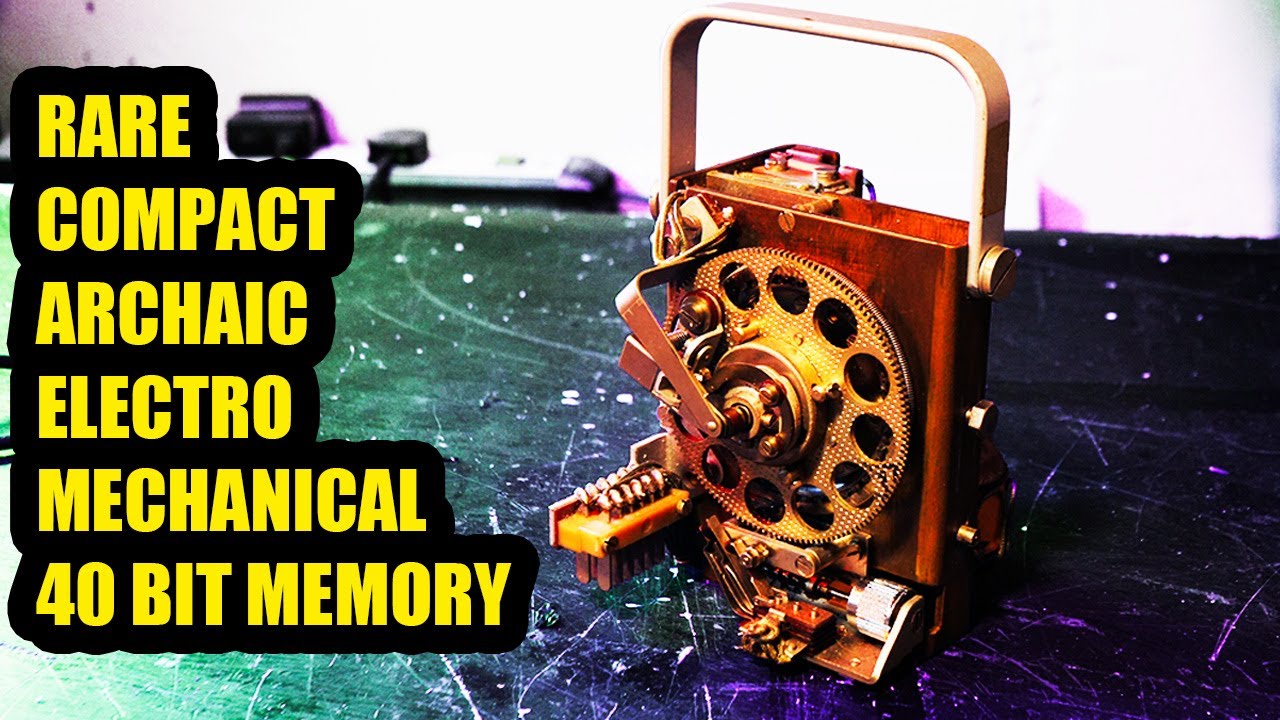 The Weird Story Of Electromechanical Memory - 40 bits of the stuff ...