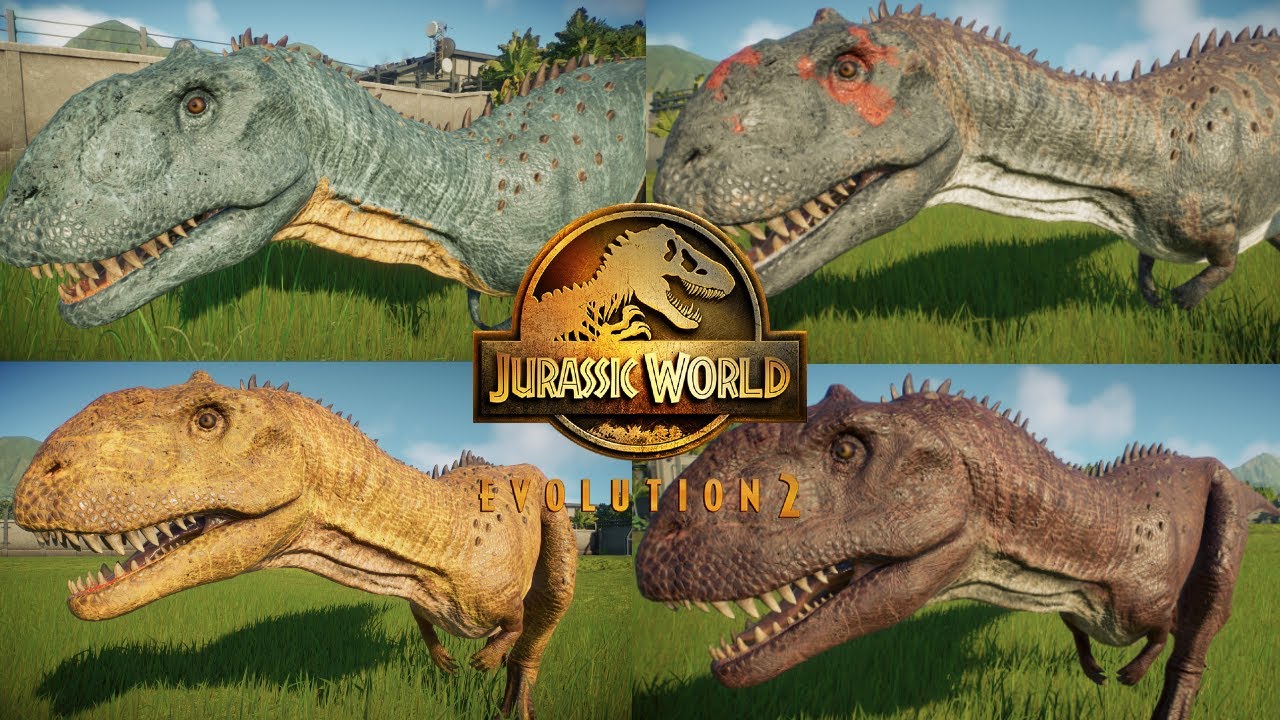 All Majungasaurus Skins Jurassic World Evolution 2 Youtube