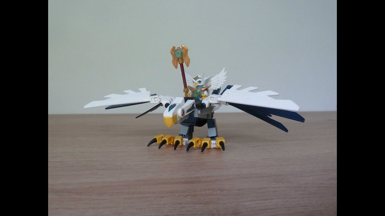 LEGO 70124 LEGO LEGENDS OF CHIMA Eagle Legend Beast - YouTube
