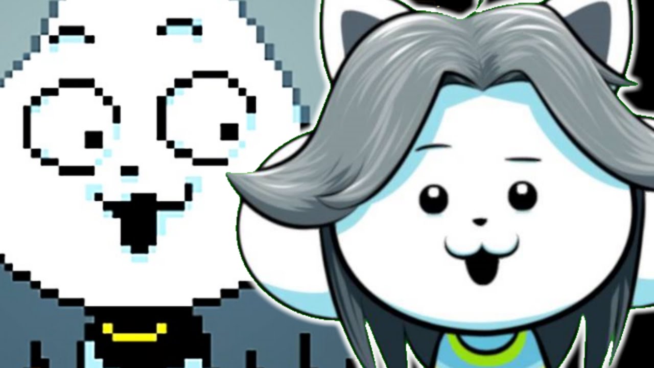 WELCOME TO DA TEM SHOP! | Undertale Facerig - YouTube