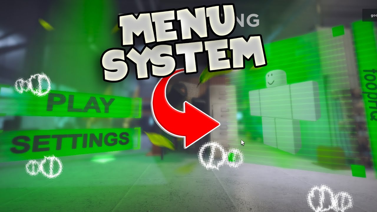 Menu System // Roblox Studio Tutorial *FREE MODEL* - YouTube