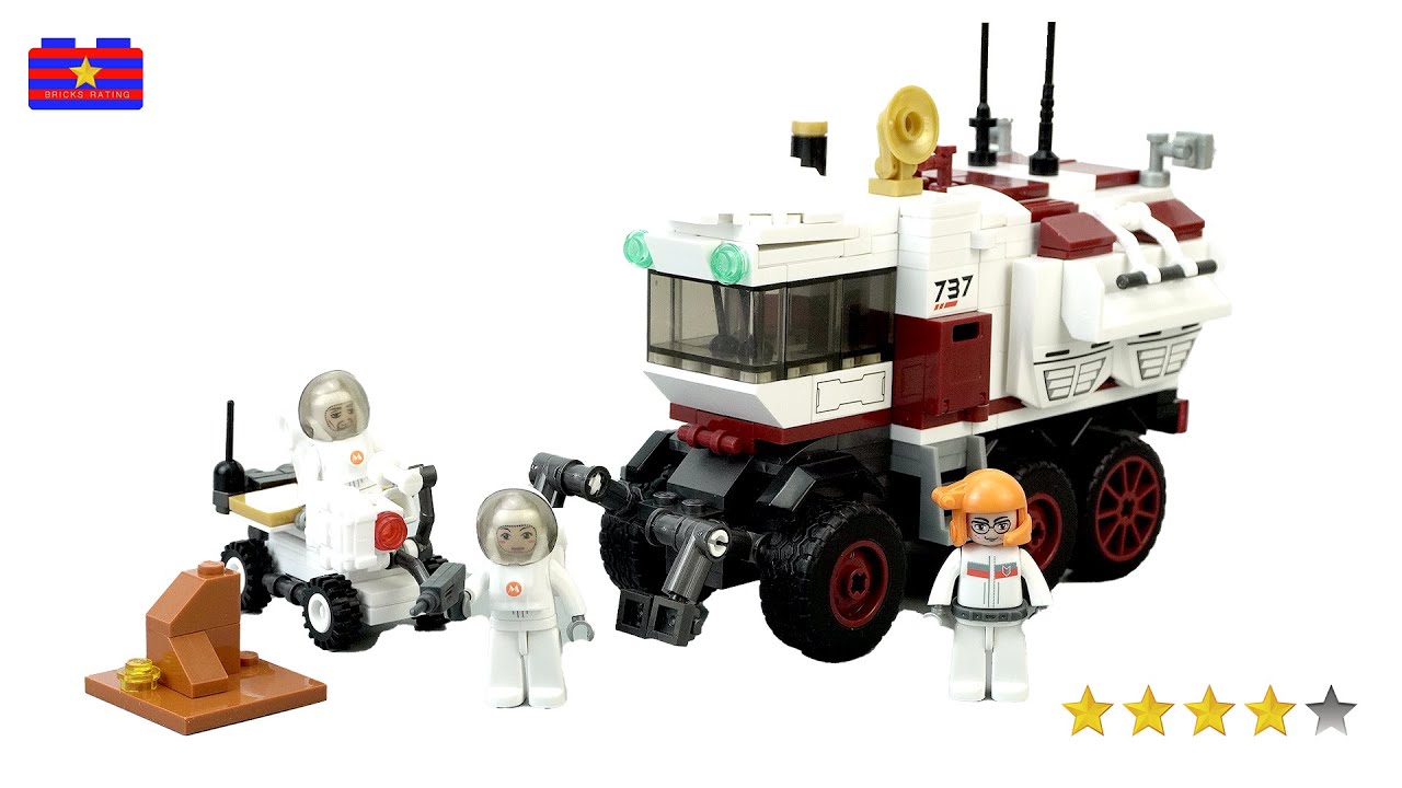 Lego Mars Exploration Vehicle Brick Set Unbox & Build | Unofficial Lego ...