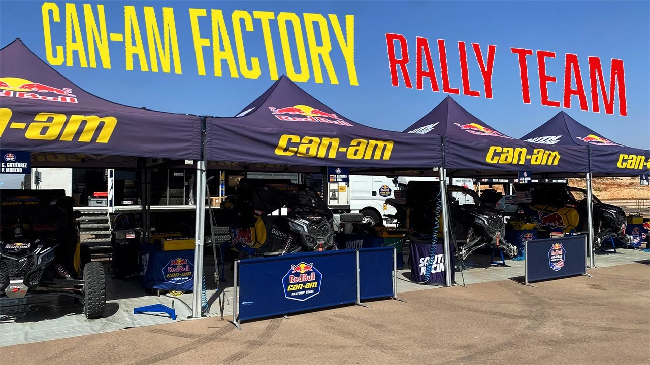 Inside RedBull Can-Am Factory Rally Team By South Racing - YouTube