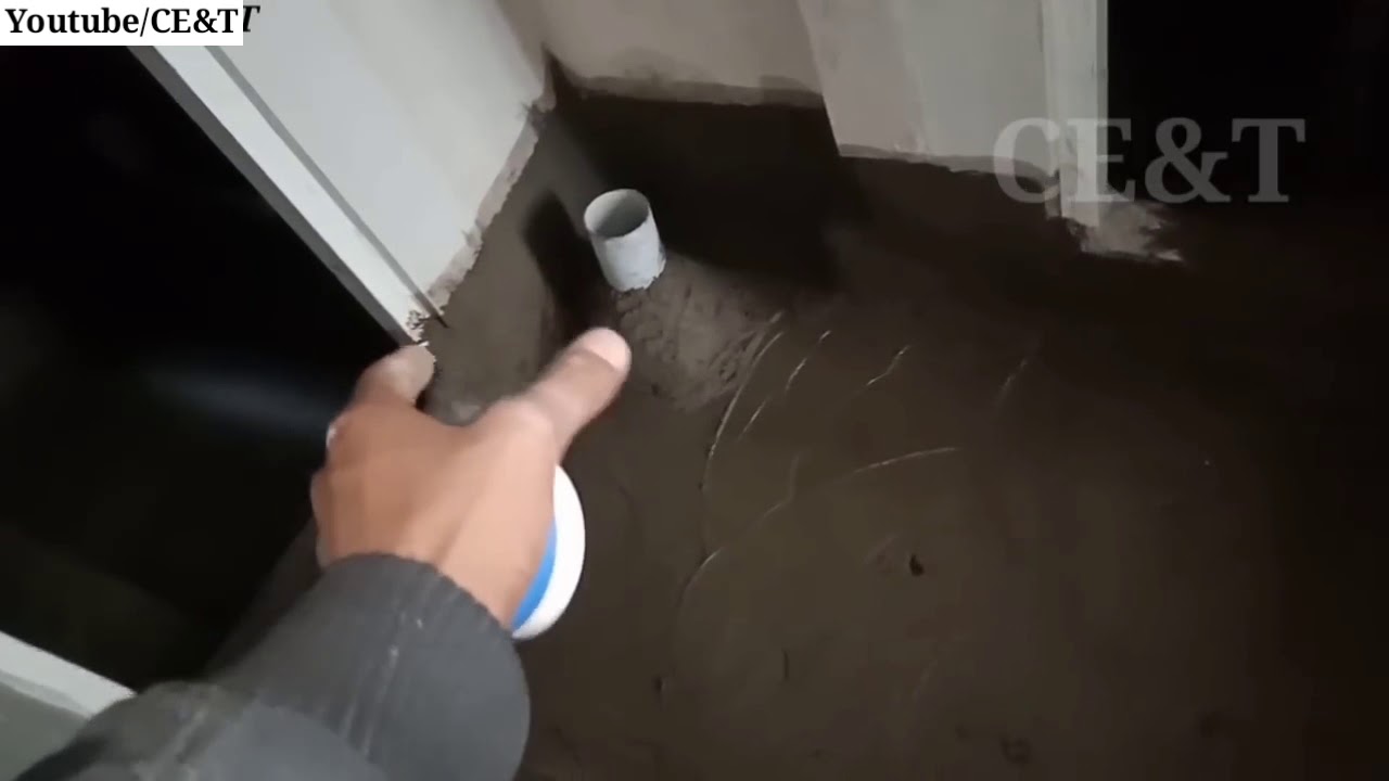 Toilet Sunken Waterproofing | What is Use of Toilet and Kitchen Sunken ...