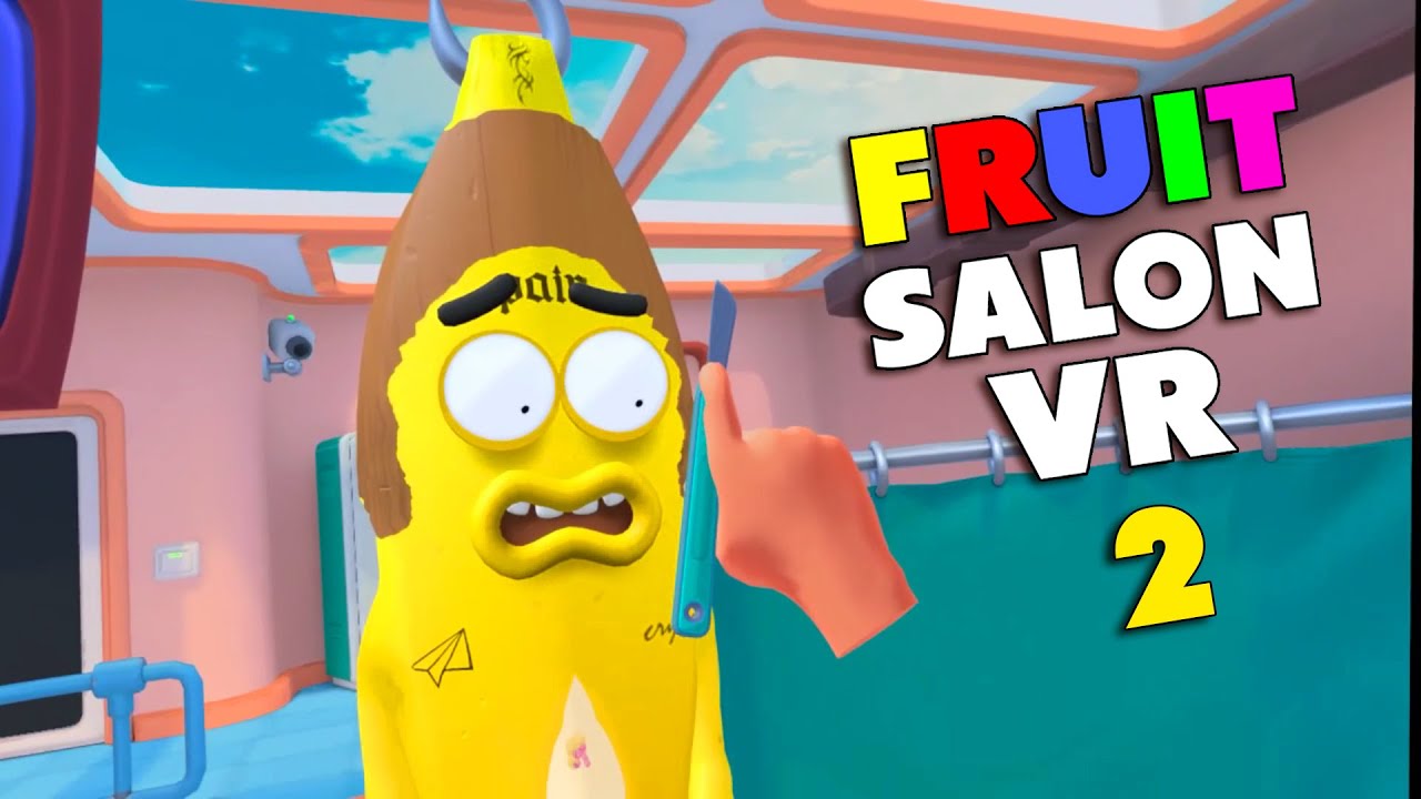 SOY CIRUJANO DE FRUTAS Y VERDURAS en REALIDAD VIRTUAL 2! Fruit Salon VR ...