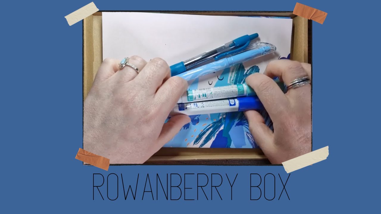 TATIONERY SUBSCRIPTION | Rowanberry Box | #ad - YouTube