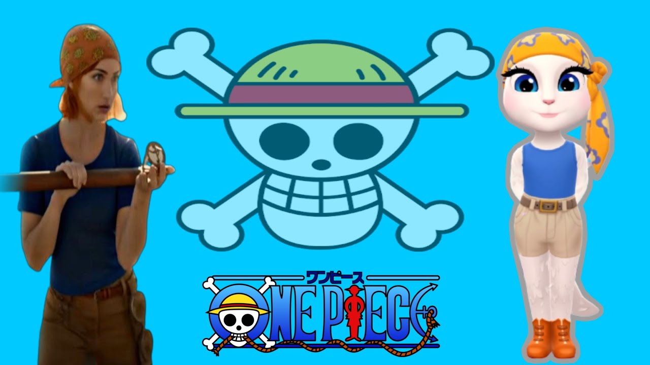 My Talking Angela vs ONE PiECE NAMI 🏴‍☠️🫶🏻🧡gaming new channel new ...