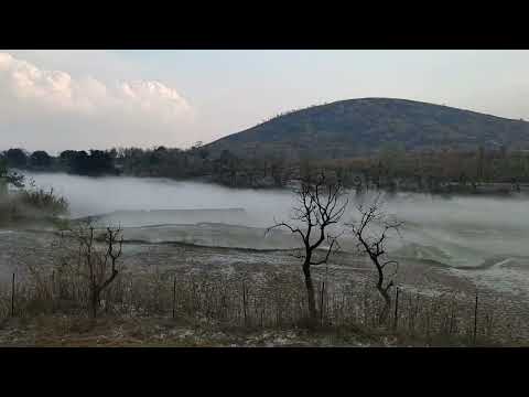 after snow fall tata ranchi highway. - YouTube