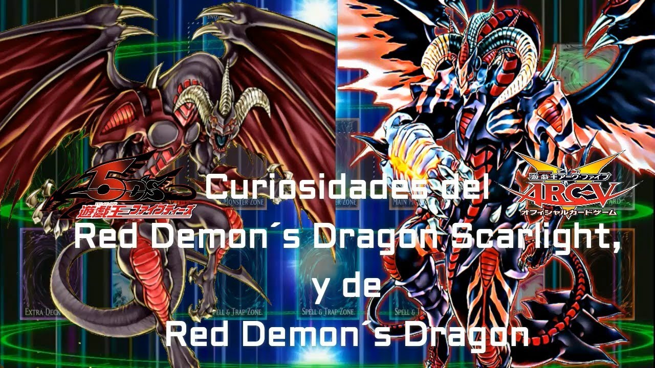 Curiosidades del Red Demon´s Dragon y de Scarlight - YouTube