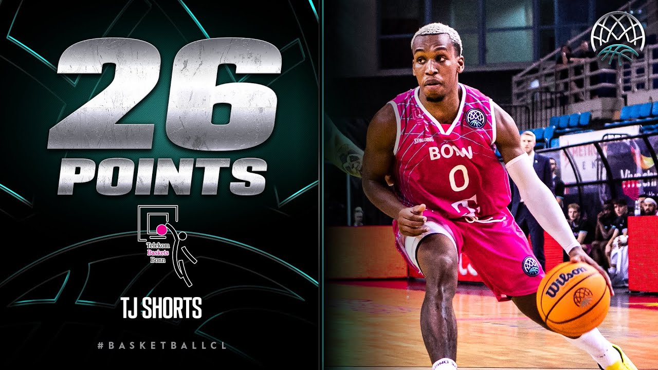 TJ Shorts UNSTOPPABLE! | Basketball Champions League 2022/23 - YouTube