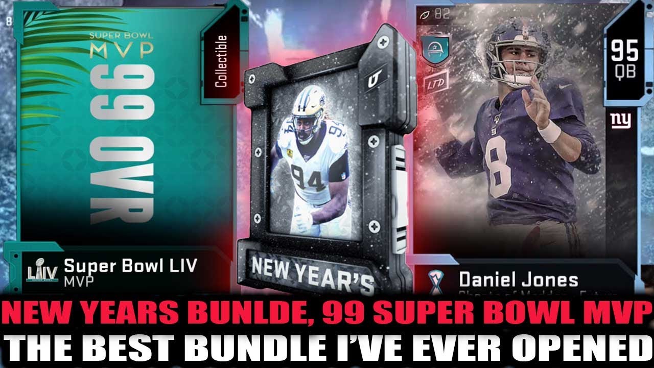 THIS WAS MY BEST BUNDLE EVER! 99 SUPER BOWL MVP! GUARANTEED 99 OVR! NEW ...
