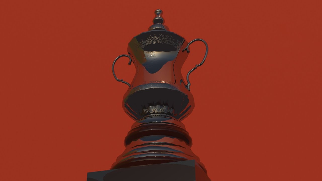 Modelling the FA Cup trophy in 3DS Max 2023 - YouTube