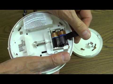 Changing your Smoke Sensor Batteries on your Interlogix Concord 4 ...