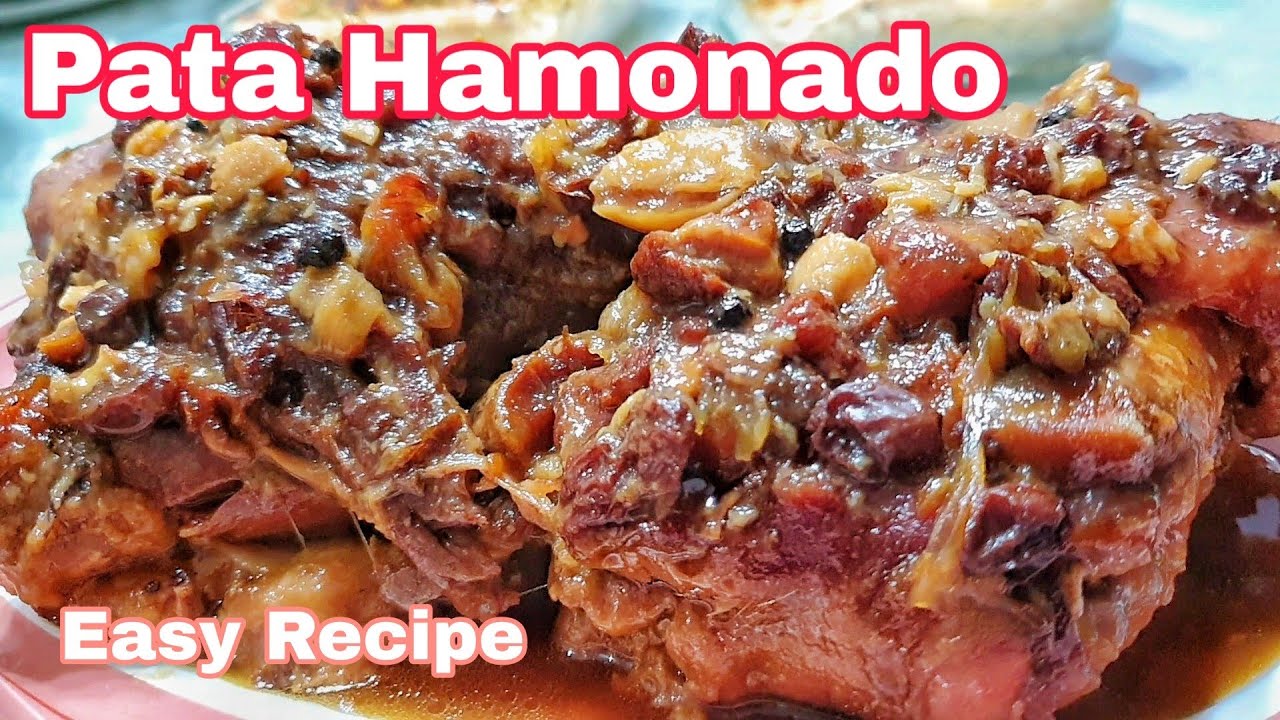 Easy Pata Hamonado Recipe for Beginners | Easy Recipe | Pork Hamonado ...