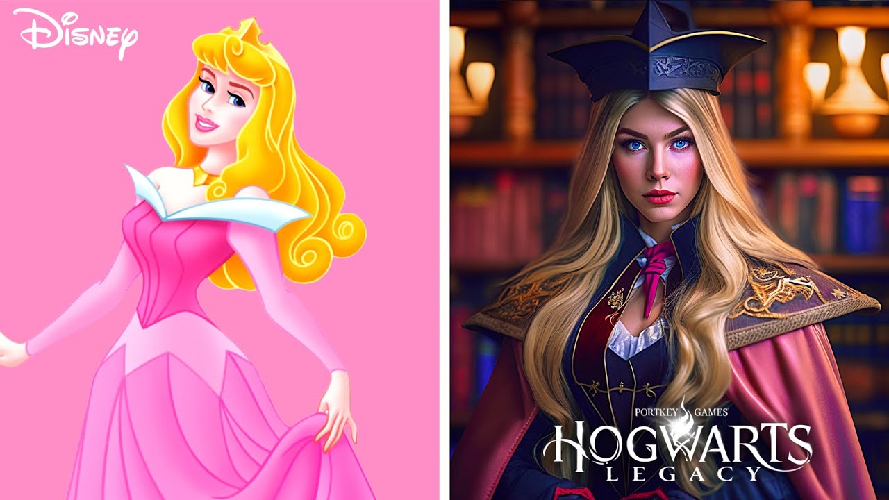 14 Disney Princesses Reimagined As Wizards: Which Hogwarts House Will ...