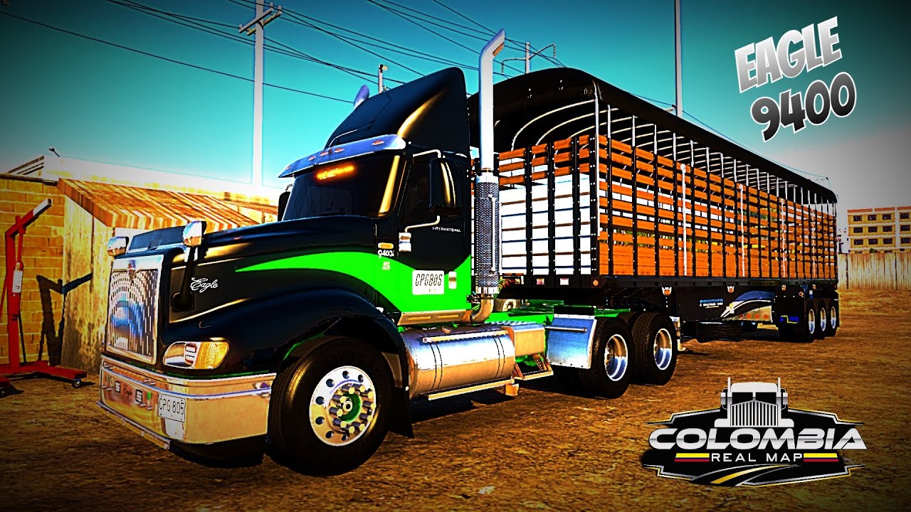 INTERNATIONAL EAGLE 9400 COLOMBIANA American Truck Simulator #ats - YouTube