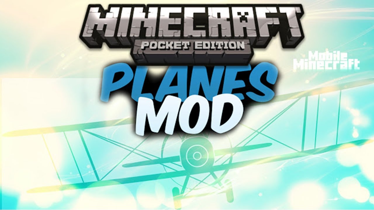 Minecraft PE Mods: Planes Mod I Aeroplanos [0.11.x]/Download - MOBILE ...