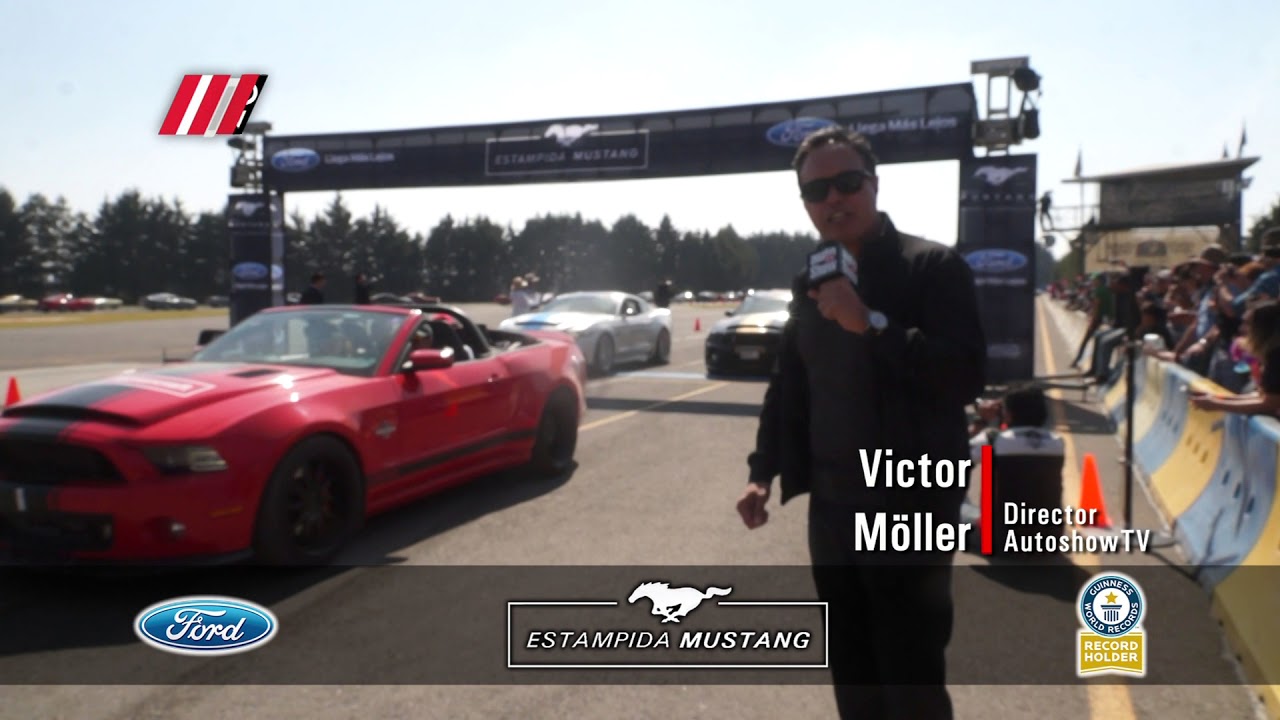 Mustang Reto Guinness 4 - YouTube