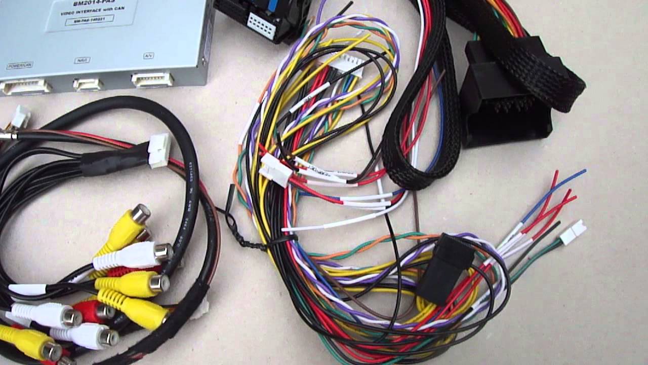 BMW F20 F30 F15 video multimedia interface with OEM style PAS rear cam ...