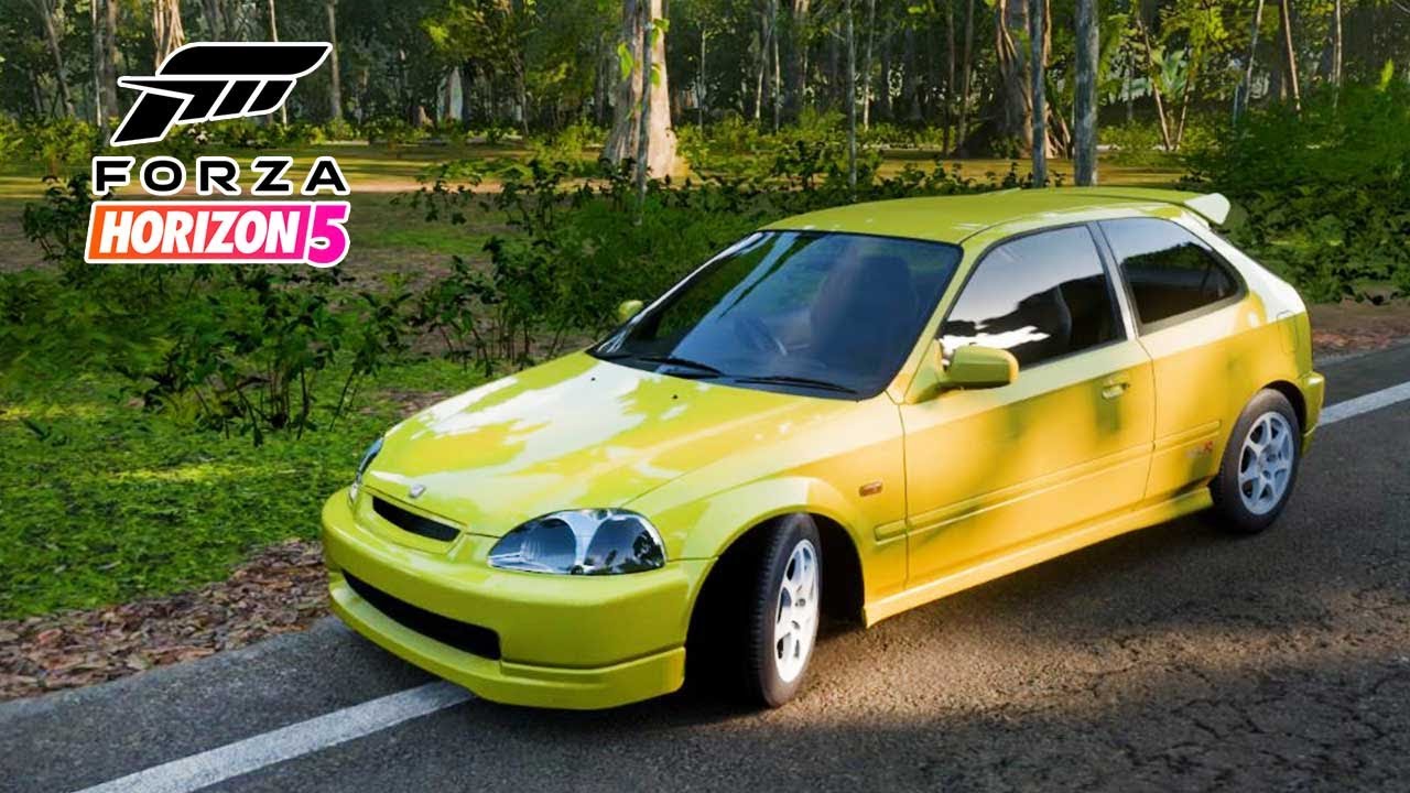 Honda Civic Type R - Steering Wheel Gameplay - YouTube