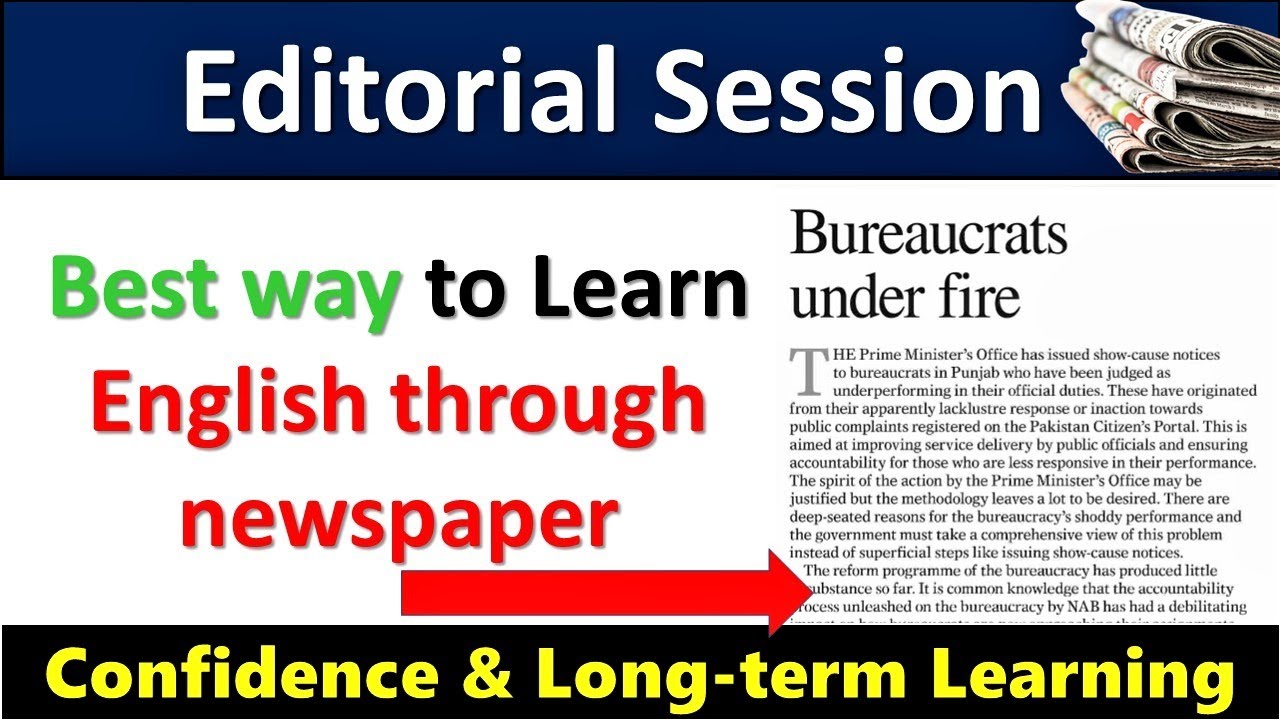 Newspaper reading in English || Dawn newspaper reading || Dawn ...
