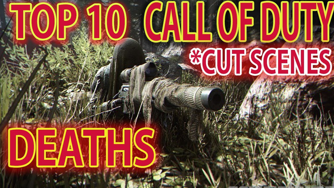 Top 10 Shocking Call of Duty Death Scenes of All Time - YouTube